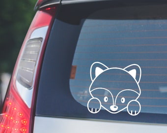 Fox Face Decal Fox Vinyl Decal, Bumper Sticker for Cars, Laptops - Etsy