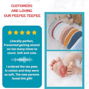 Custom Pee Pee Teepees for Baby Boy, Bamboo Diaper Protector, Reusable ...