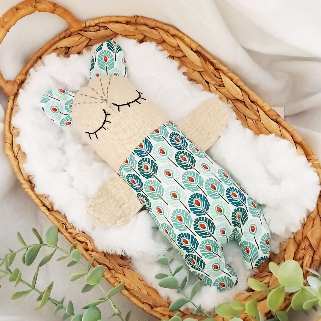 Adorable Doll Rattle, Wearable Toy Sleep Companion, Rag Doll Toy, Soft ...