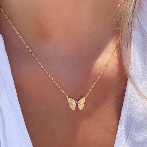 Dainty Butterfly - Etsy