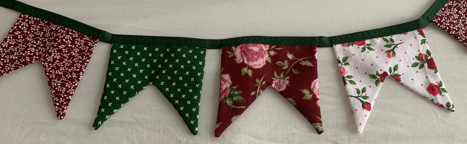 Handmade double sided bunting. French style bunting made with | Etsy