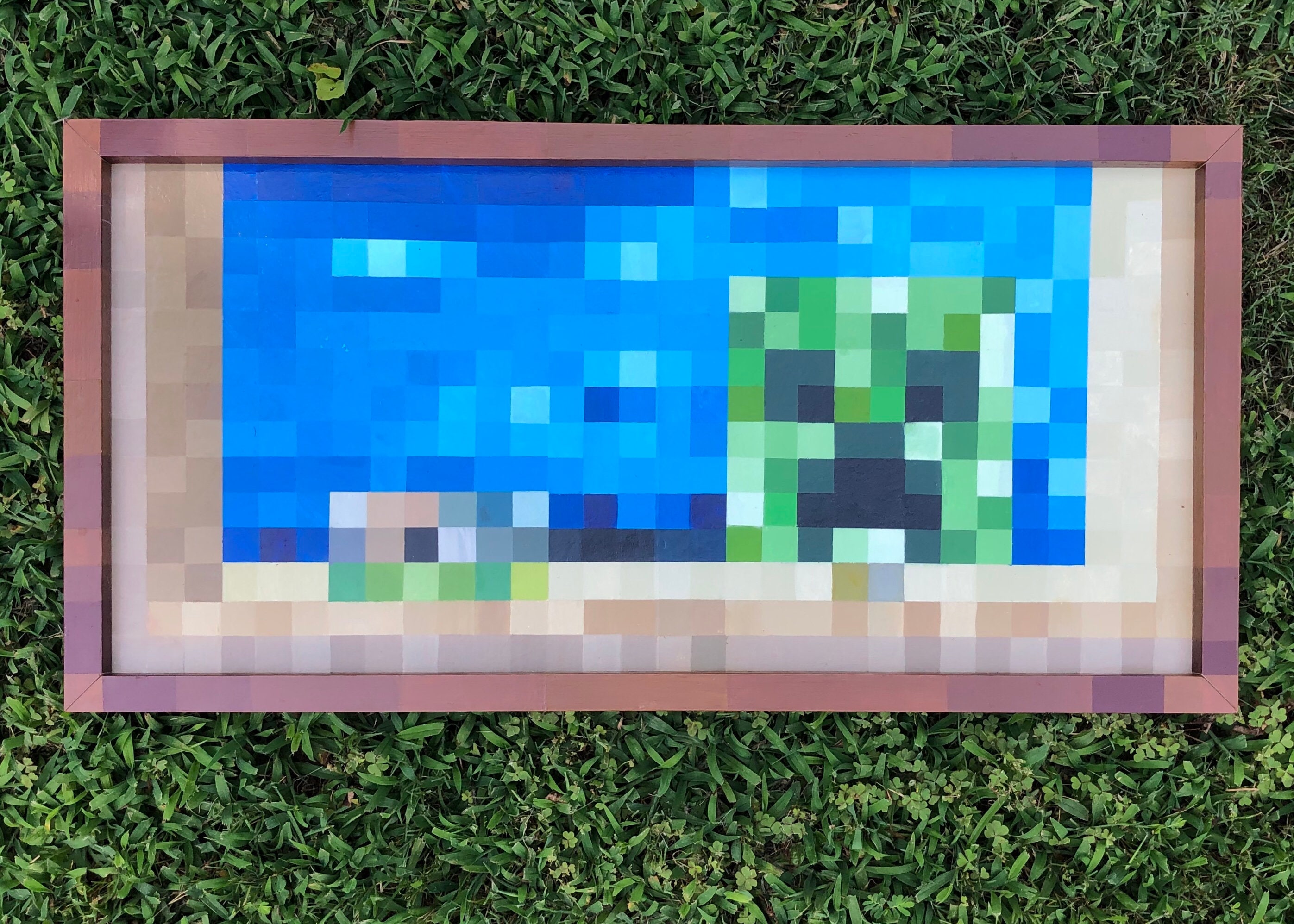Minecraft Creeper Paintings