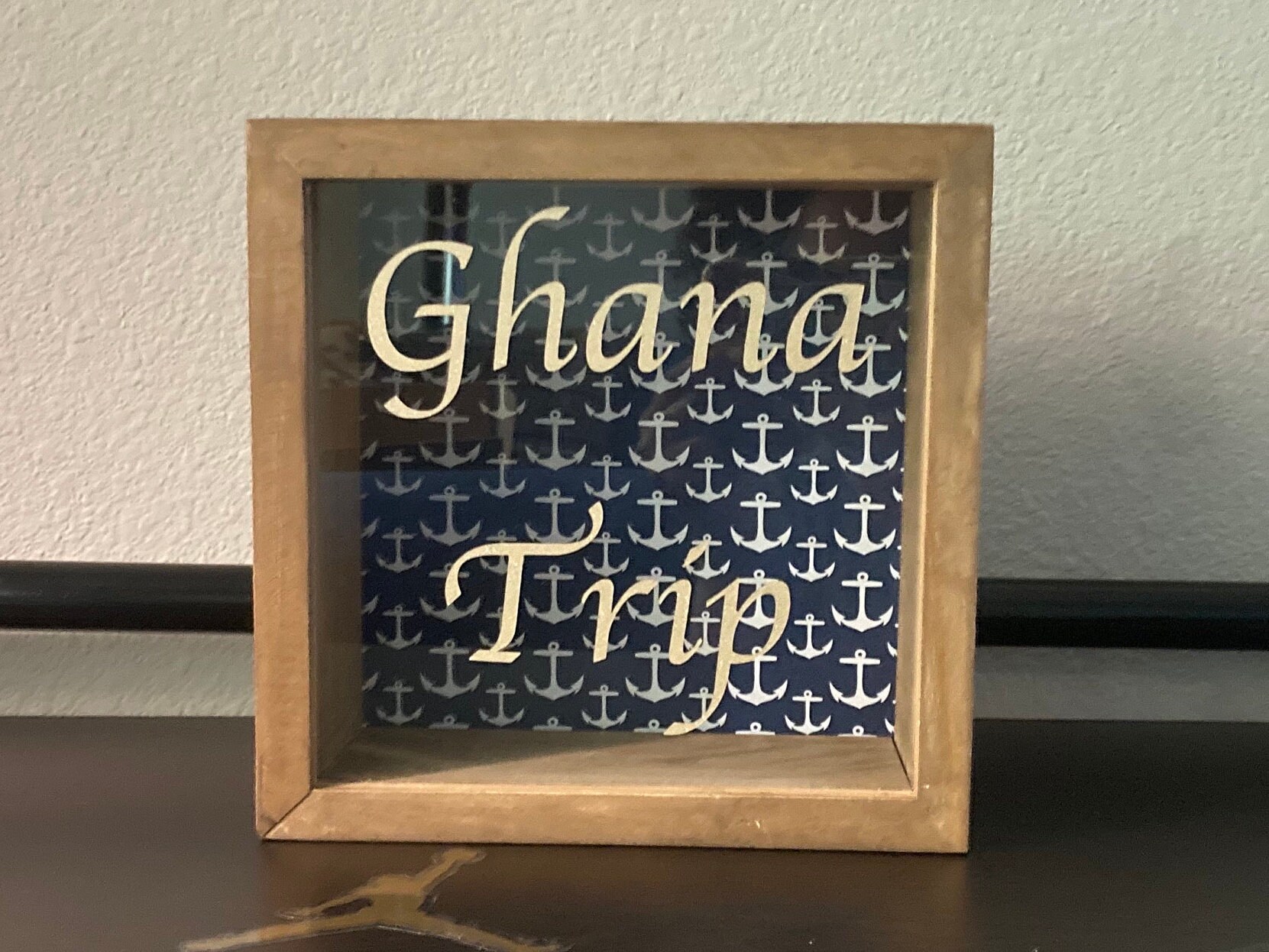 Personalized Shadow Box Piggy Banks - Etsy