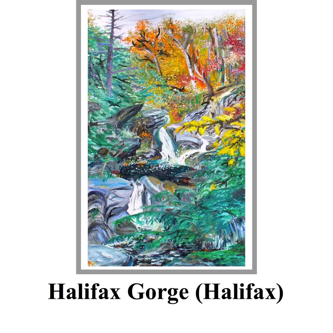 Vermont Waterfalls Series - Etsy