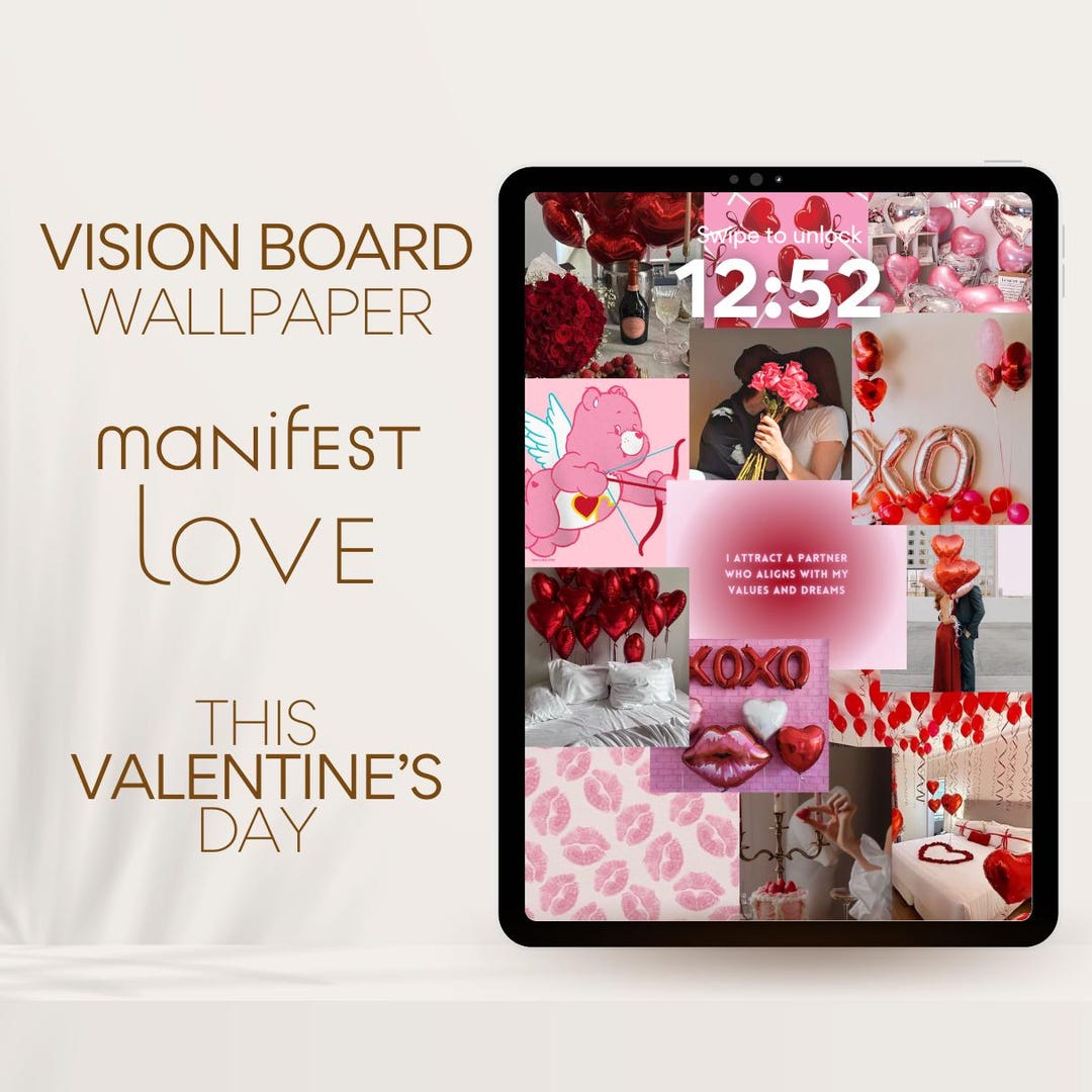 Manifest Love | Relationship Wallpaper | iPad Collage Wallpaper ...