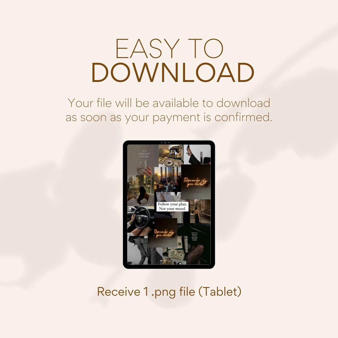 Manifest Wealth and Success in 2025 Digital Wallpaper Tablet Lock ...