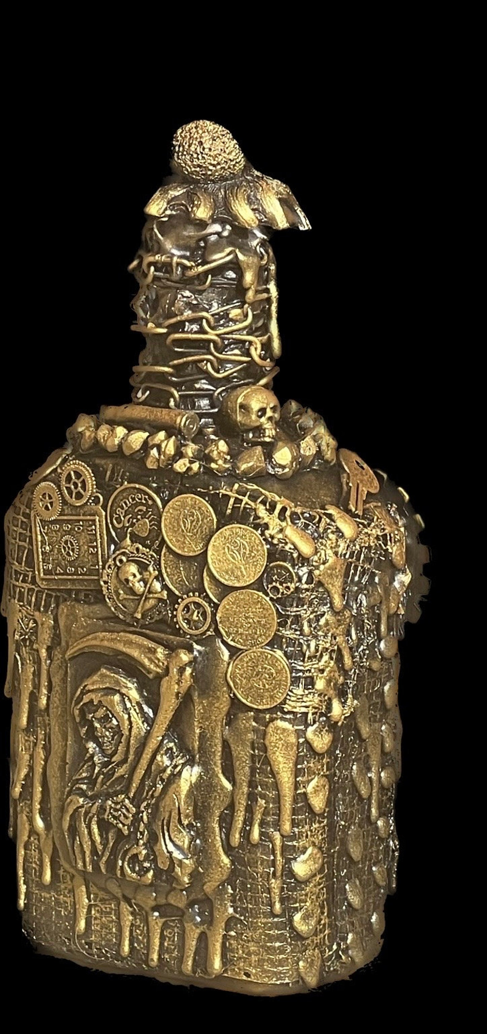 Jack Daniels Gentleman Jack Bottle Art, Steam Punk Decor, Steam Punk ...