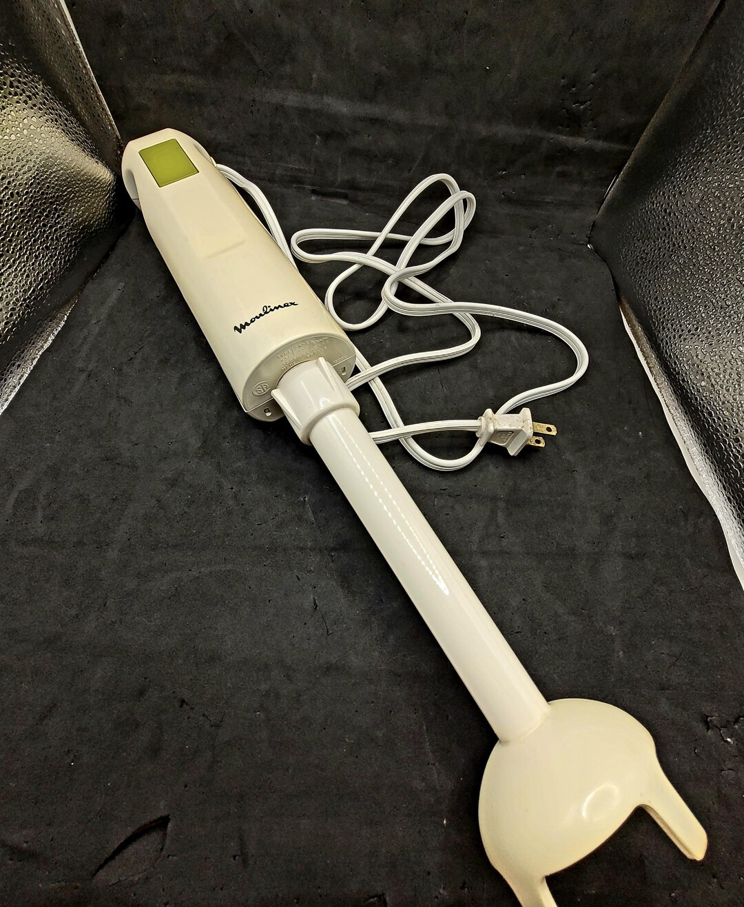 Vintage Moulinex Immersion Mixer Hand Blender Food Processor Model 730 ...