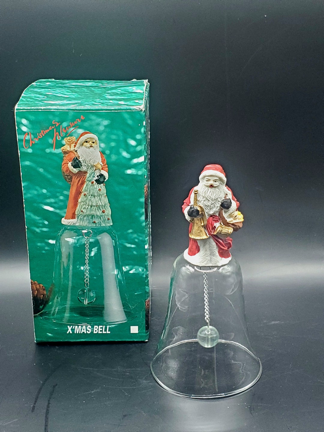 Vintage Avon Clear Lead Crystal Bells Set of 3 Floral Decorative - Etsy