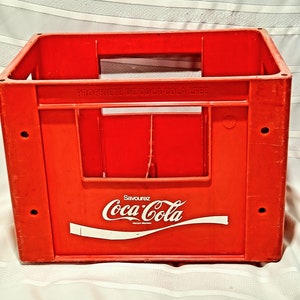 Vintage Coca Cola Plastic Crates Set of 2 Family Pack Large Rare - Etsy