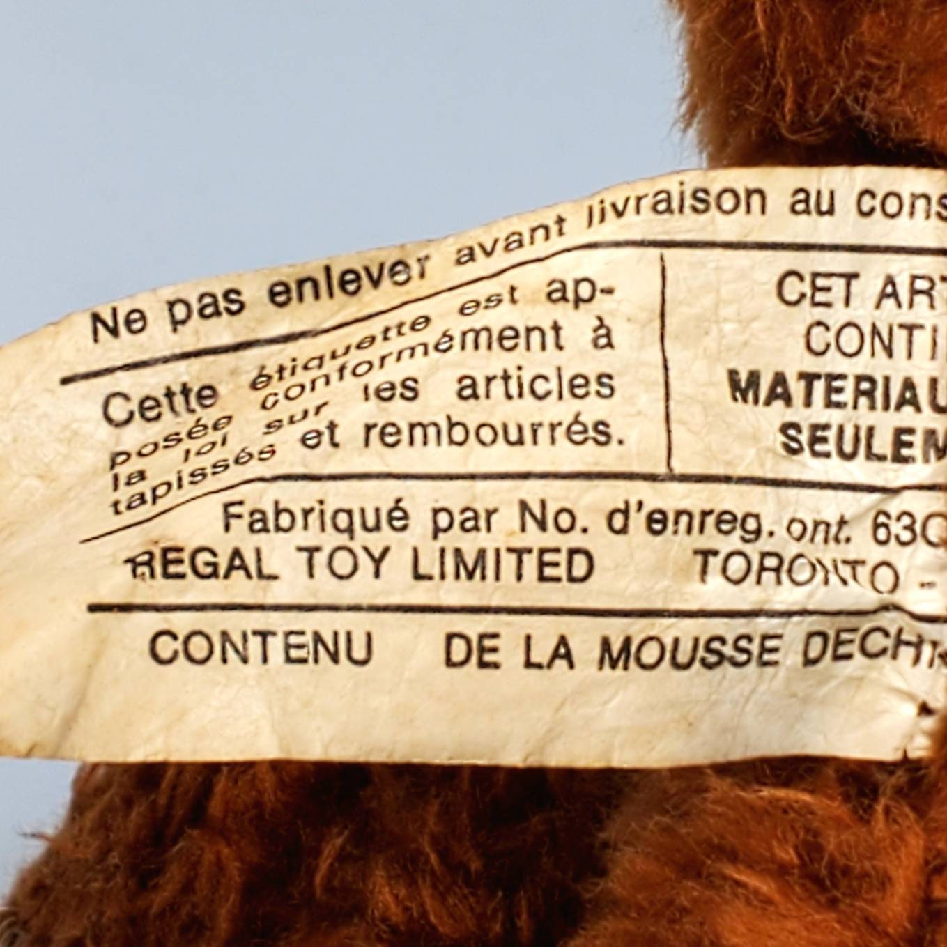 Vintage Regal Toys Teddy Bear Musical Instrument | Etsy