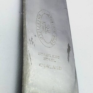Vintage Atkinson Bros Sheffield Carving Knife and Fork England - Etsy