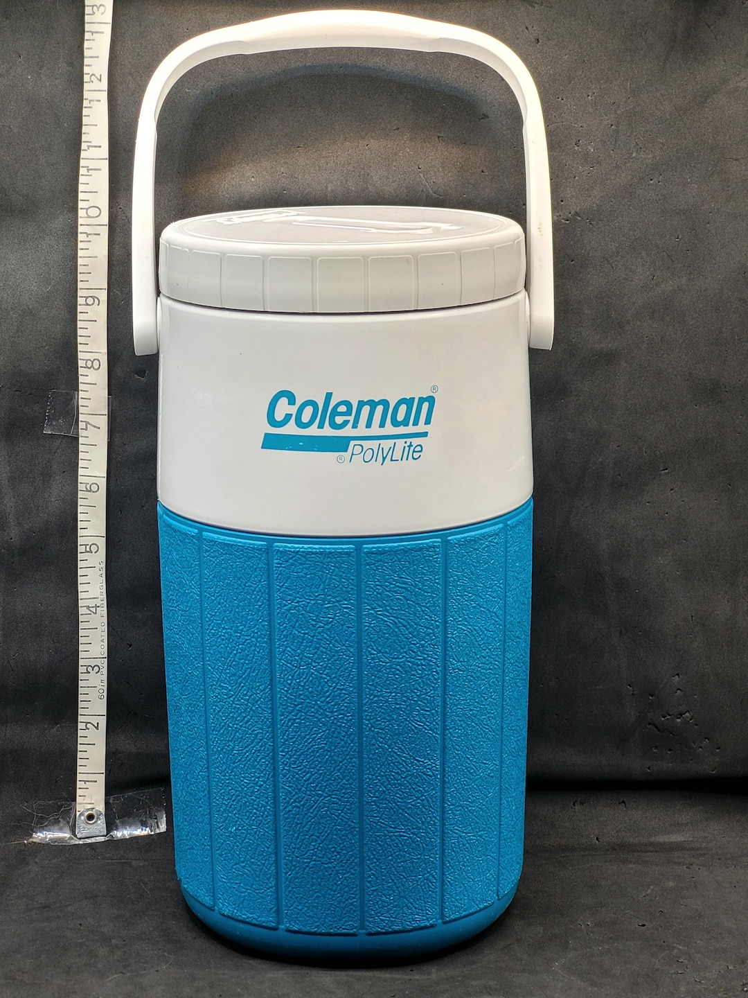 Vintage Coleman Polylite 2 Liter Jug Cooler - Model 5590 Teal Aqua - Etsy