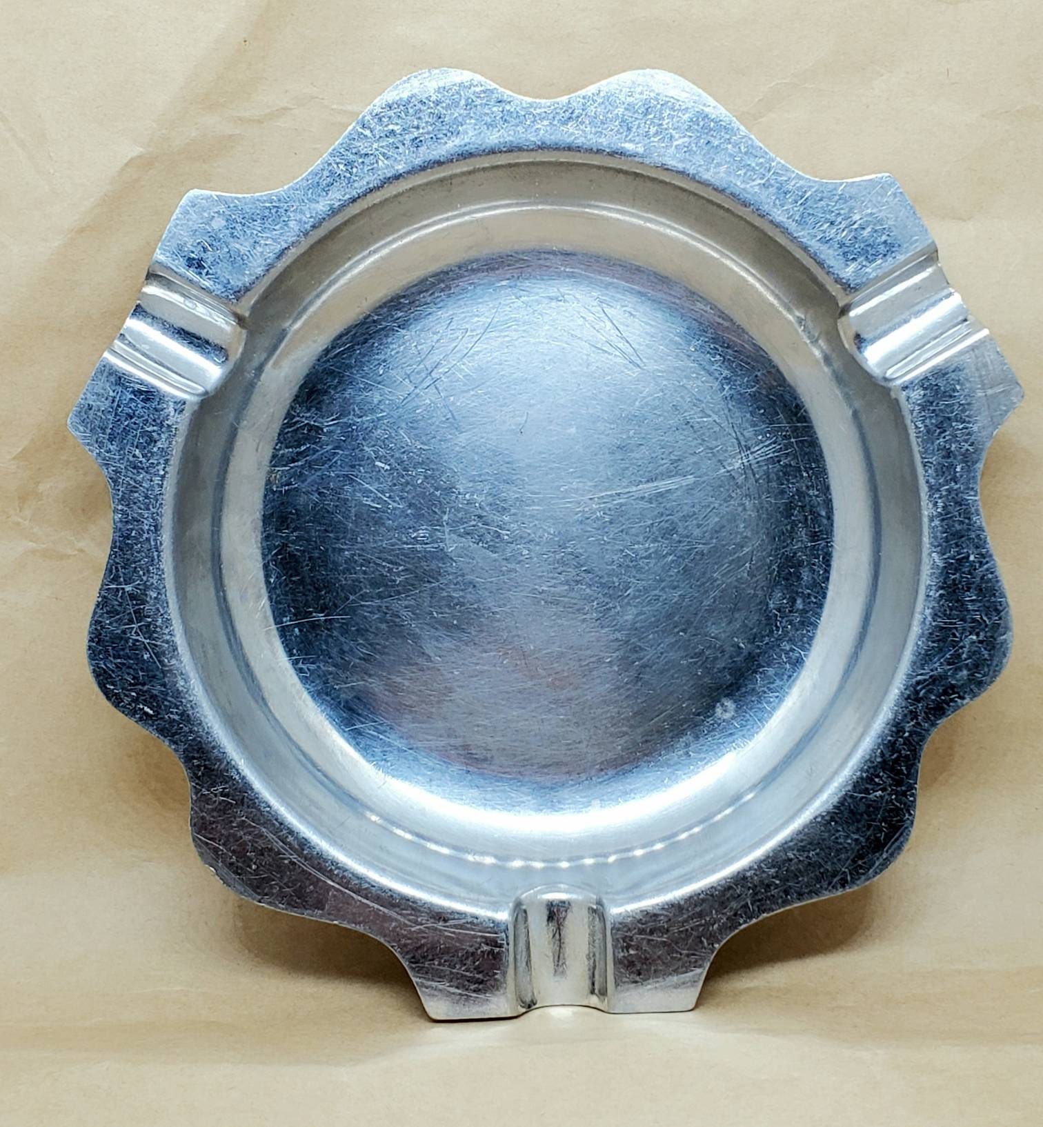 Ashtrays Vintage Ashtray Stainless Steel Made By CB Model J46 ...