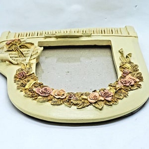 Vintage Figi Graphics Photo Frame piano Sheet Music Floral 1995 PF-SM ...