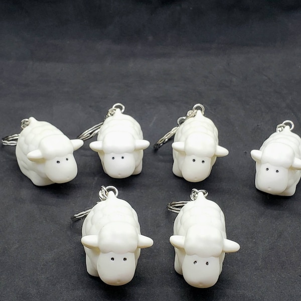 Sheep Keychains - Etsy