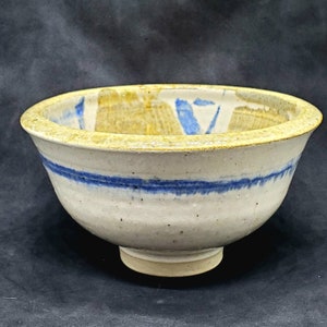 Vintage Benedict Pottery Pedestal Bowls Set of 2 Handmade Painted - Etsy