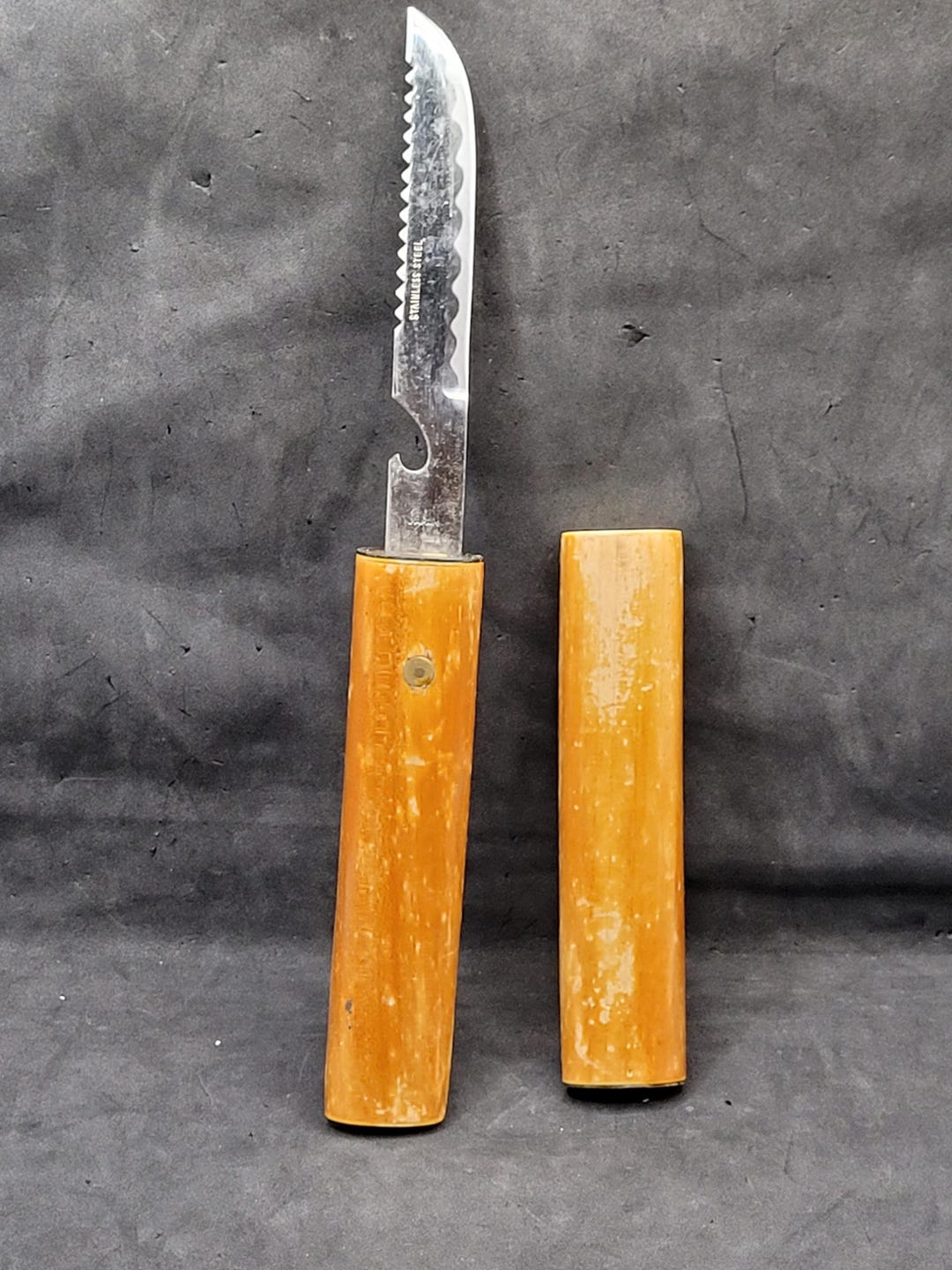 Vintage Floating Fish Knife Stainless Steel 10" W/4.5" Blade Honest ...