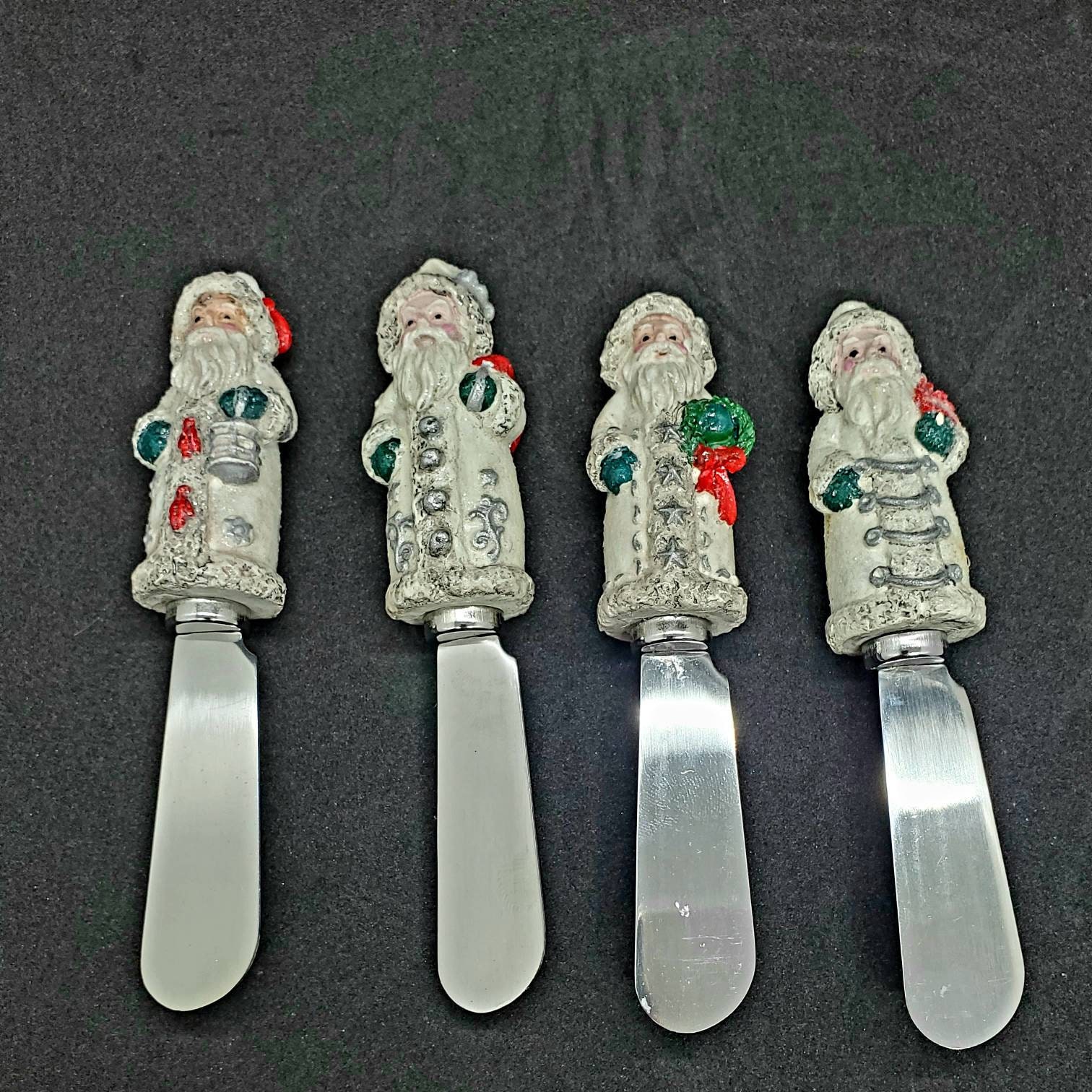 Vintage Boston Warehouse Spreaders Santa Claus Stainless Steel - Etsy
