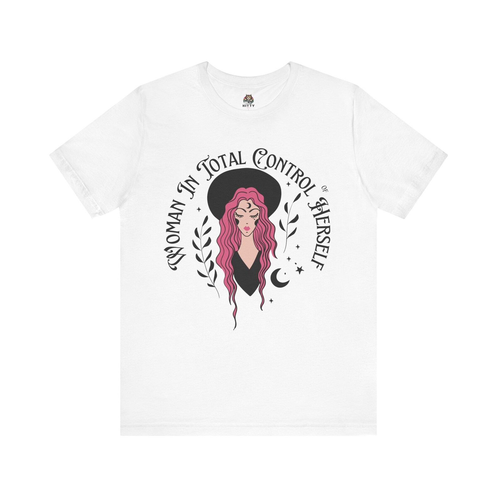 Woman in Total Control of Her Self Tshirt, Woman Power - Etsy