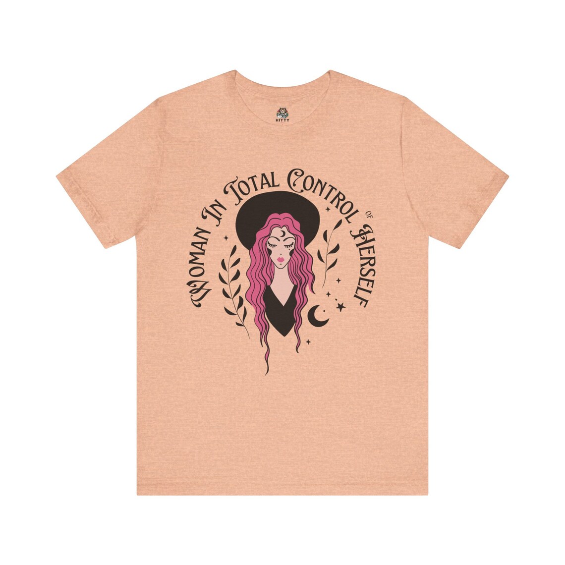 Woman in Total Control of Her Self Tshirt, Woman Power - Etsy