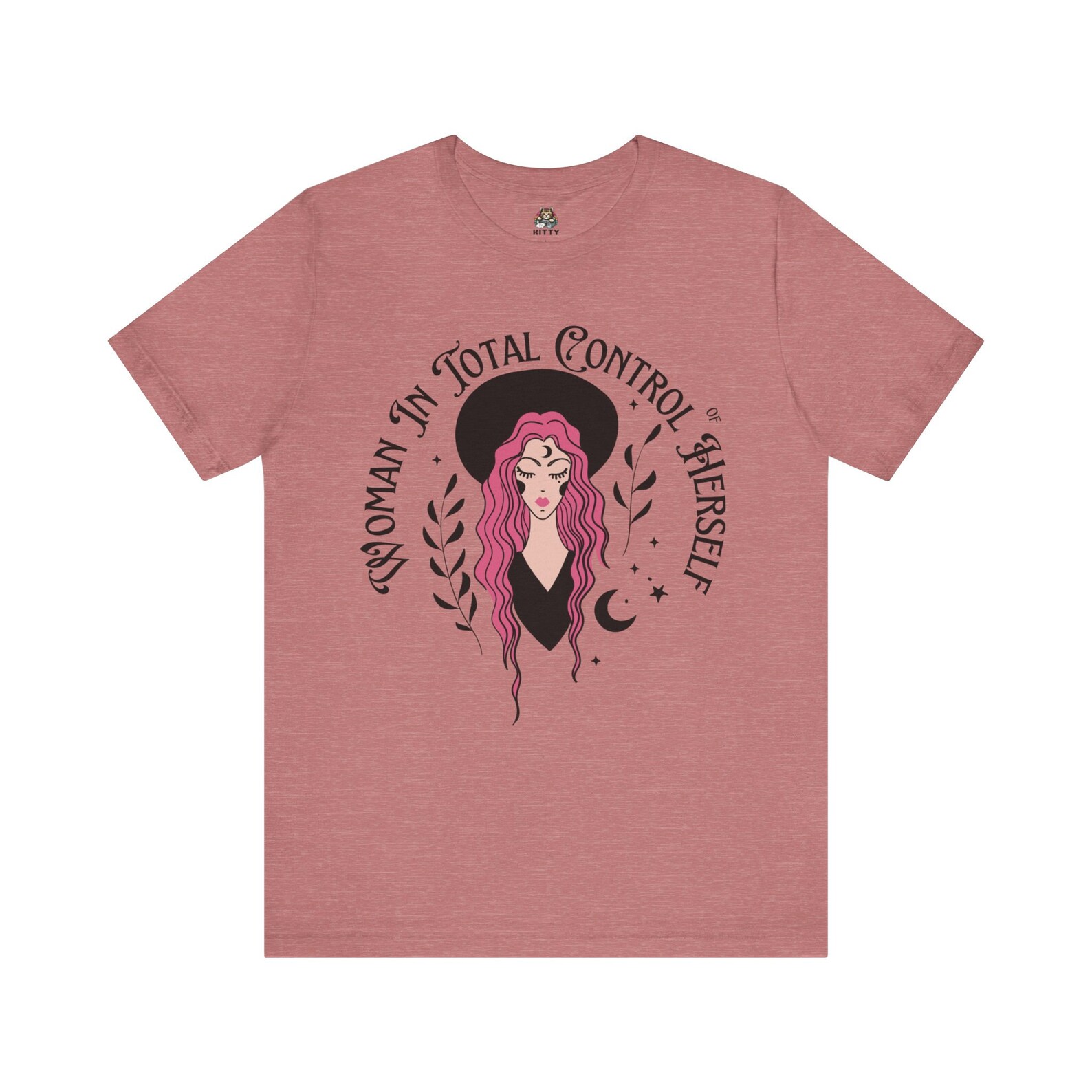 Woman in Total Control of Her Self Tshirt, Woman Power - Etsy