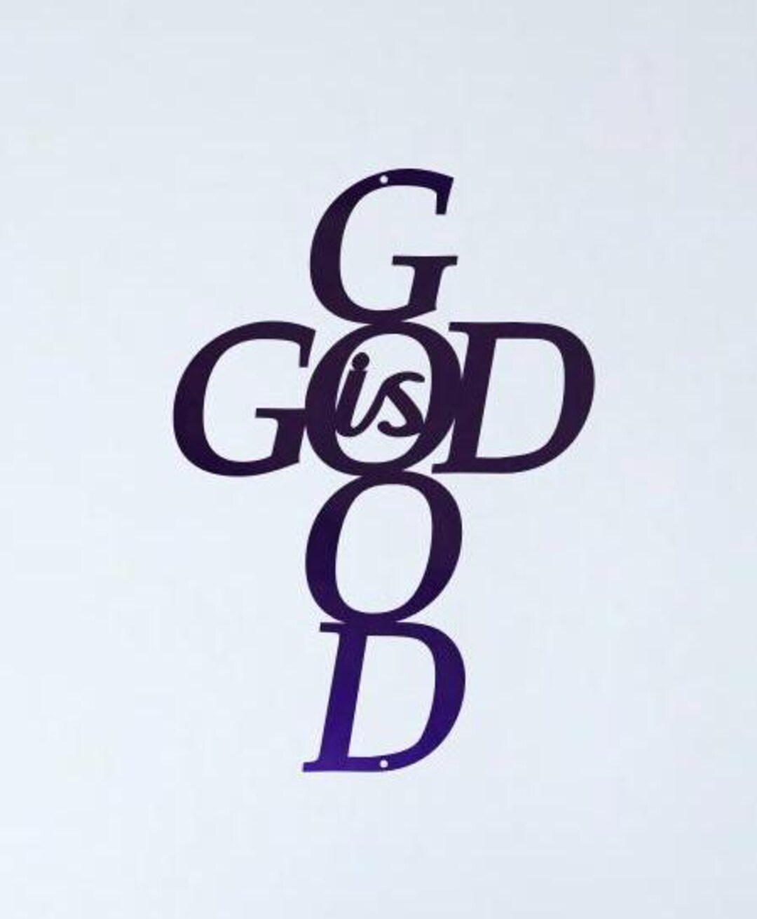 God is Good Metal Sign: Christian Home Wall Decor - Etsy