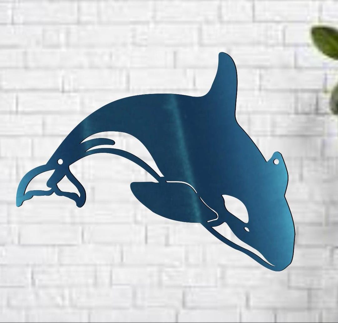 Orca, Killer Whale, Wall Art, Home Decor, Coastal, Oceanic, Beach - Etsy