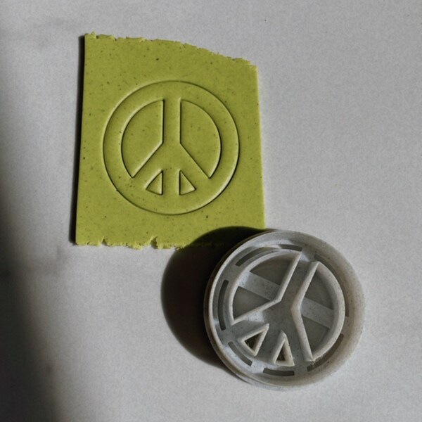 Pottery Peace Sign - Etsy
