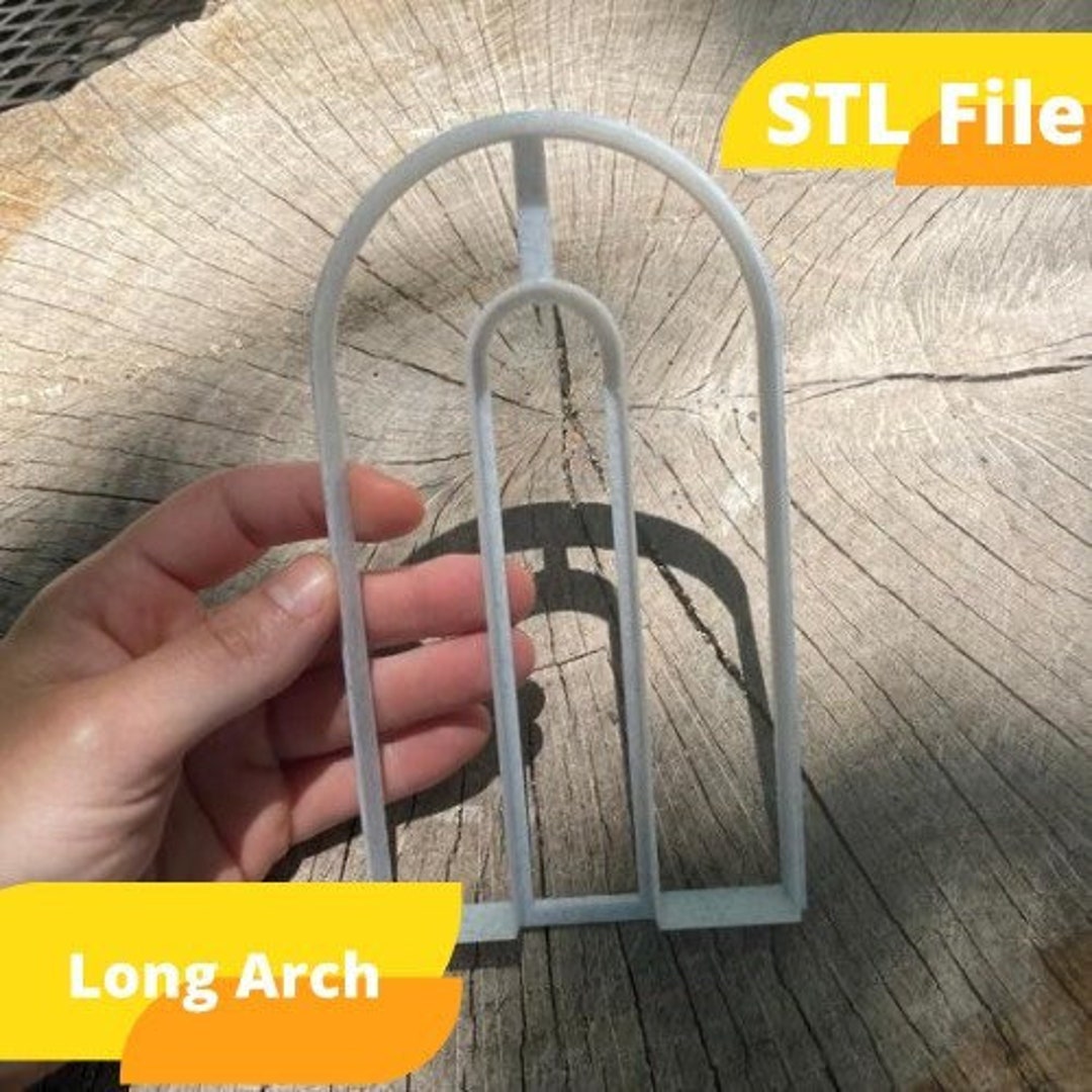 STL FILE Big Cutter Long Arch - Etsy