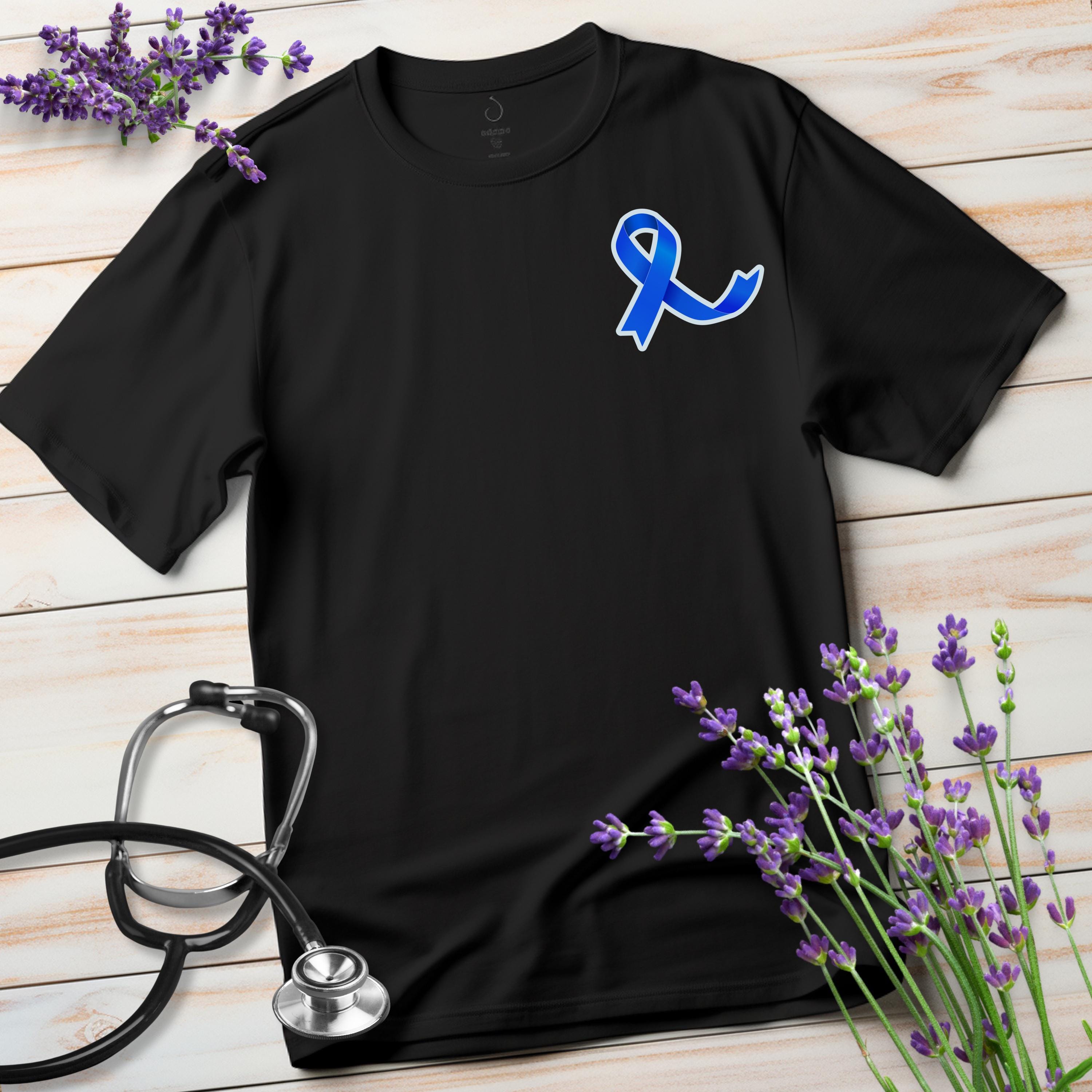 Screening Works beat Colon Cancer Awareness Blue Ribbon Unisex ...