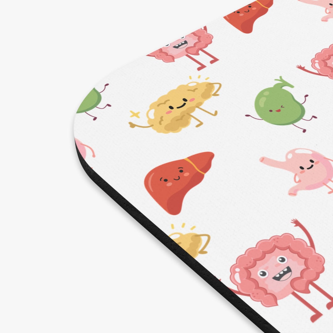 Cute GI Organs Mouse Pad (rectangle) 9 " X 8 " Gastroenterologist, Endo ...
