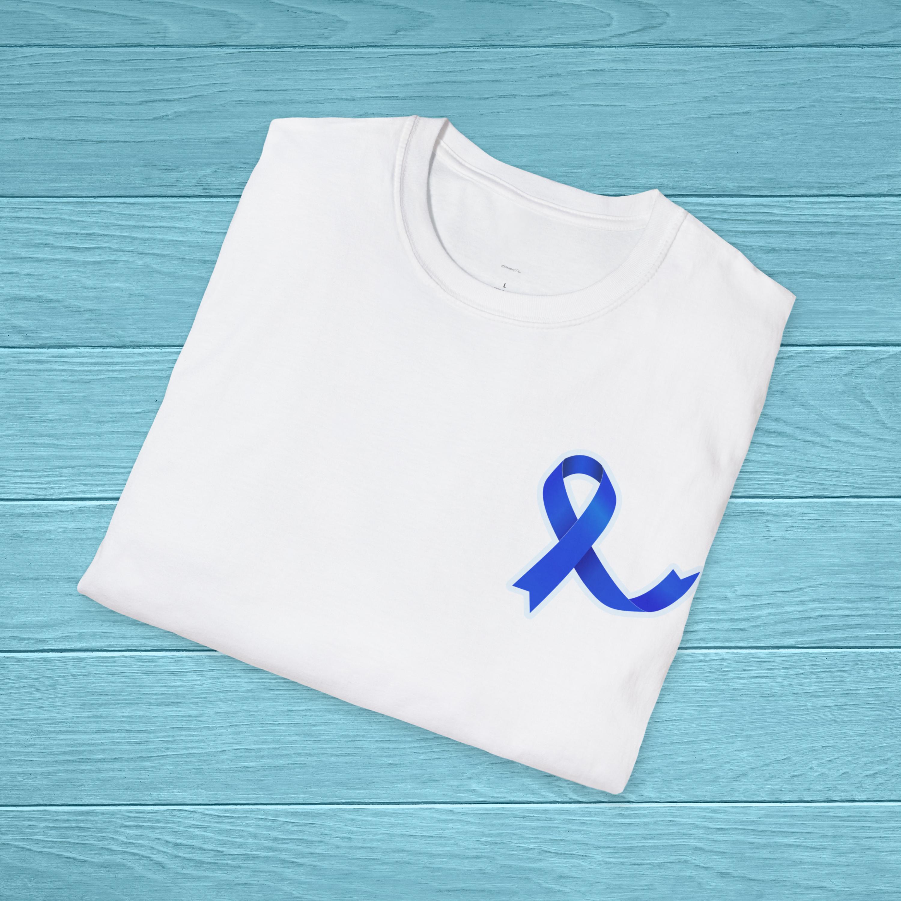 Screening Works beat Colon Cancer Awareness Blue Ribbon Unisex ...