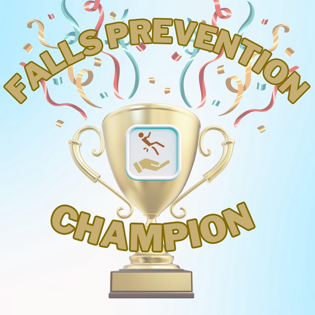 Falls Prevention Champion Sticker Sheets Falls Nurse Champion RN Nurses ...