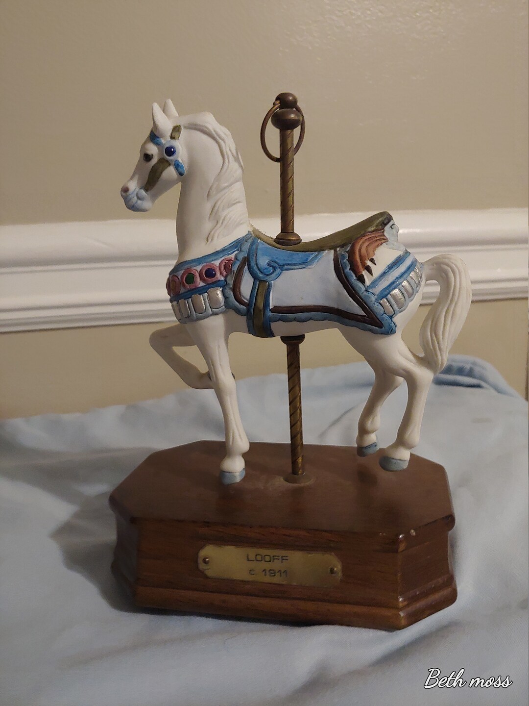 Vintage Carousel Music Box- Music Box- Children's Decor- Children's ...