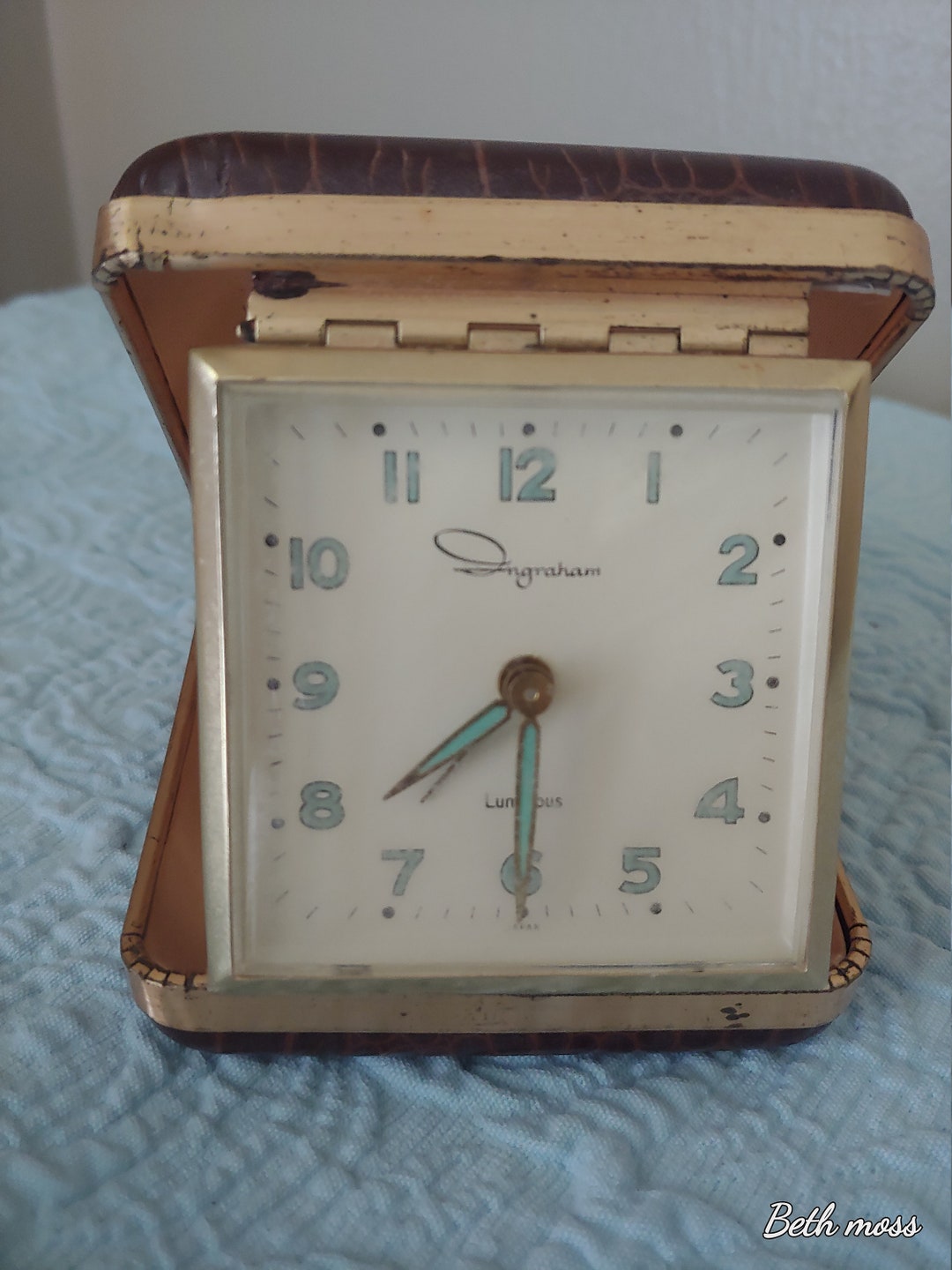Vintage Travel Clock - Etsy