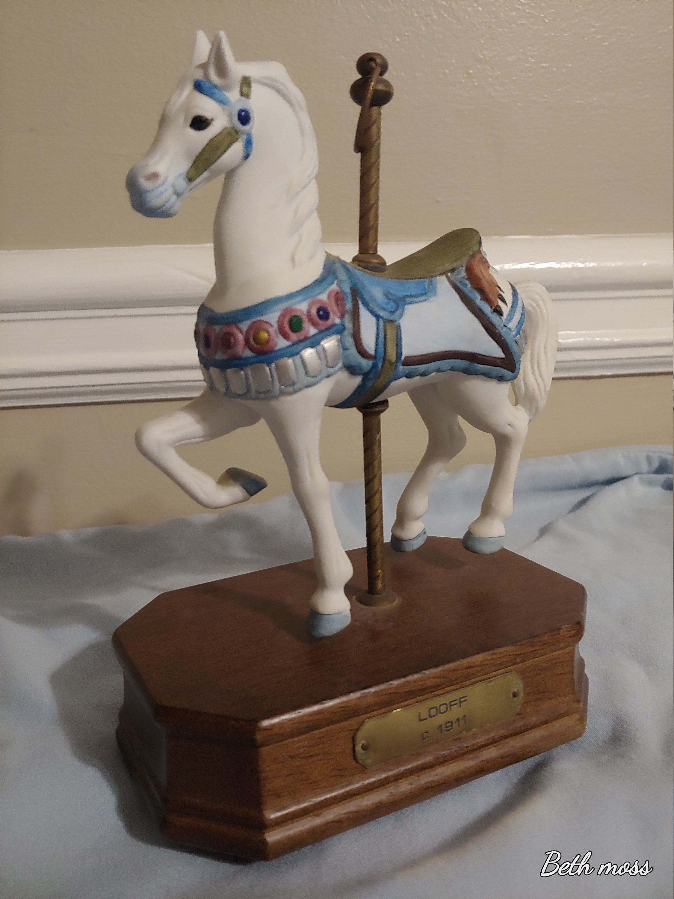 Vintage Carousel Music Box- Music Box- Children's Decor- Children's ...
