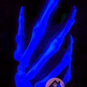 3D Glow in the Dark Skeleton Hand Tumbler - Etsy