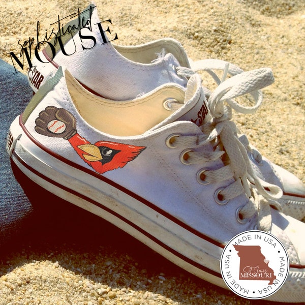 Baseball Converse - Etsy