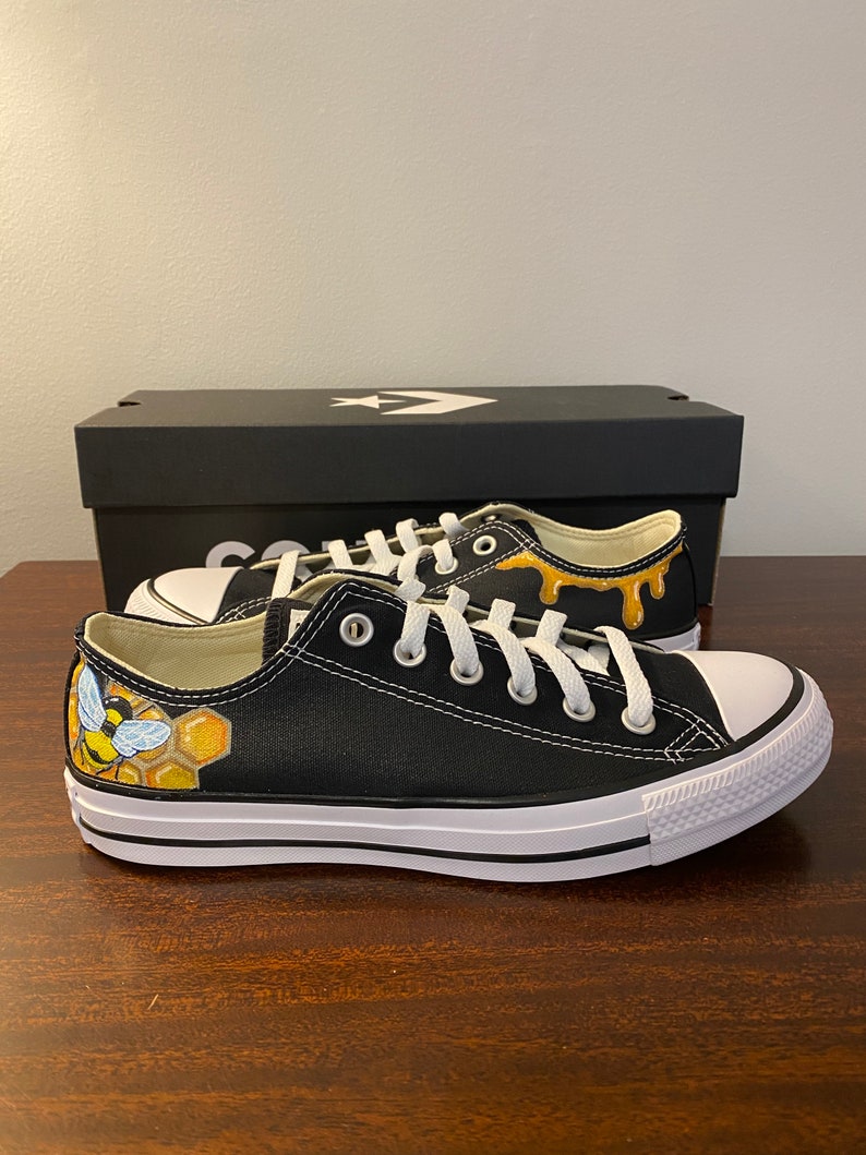 HONEY BEE CONVERSE adult - Etsy