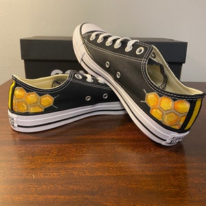 HONEY BEE CONVERSE - [adult] - Etsy