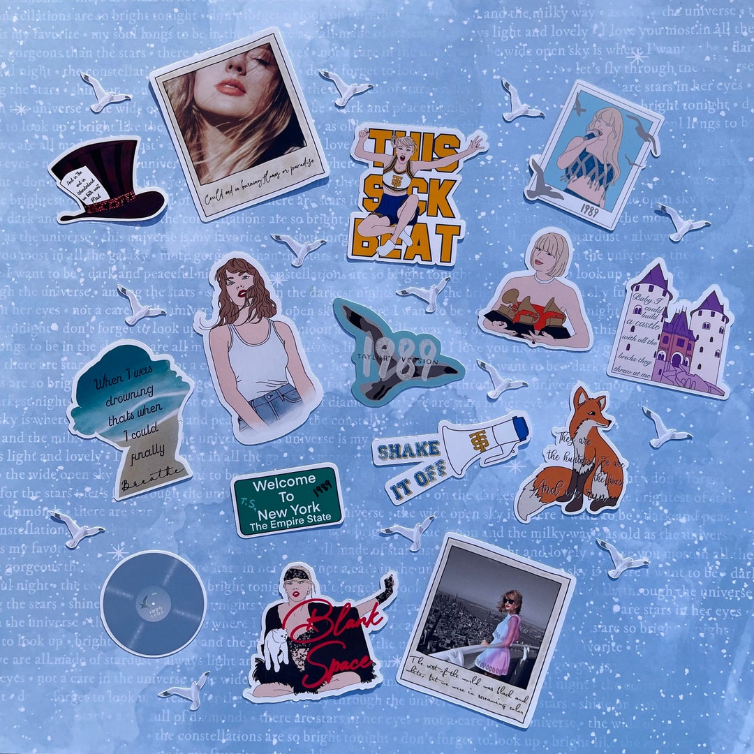 1989 Sticker Pack - Etsy