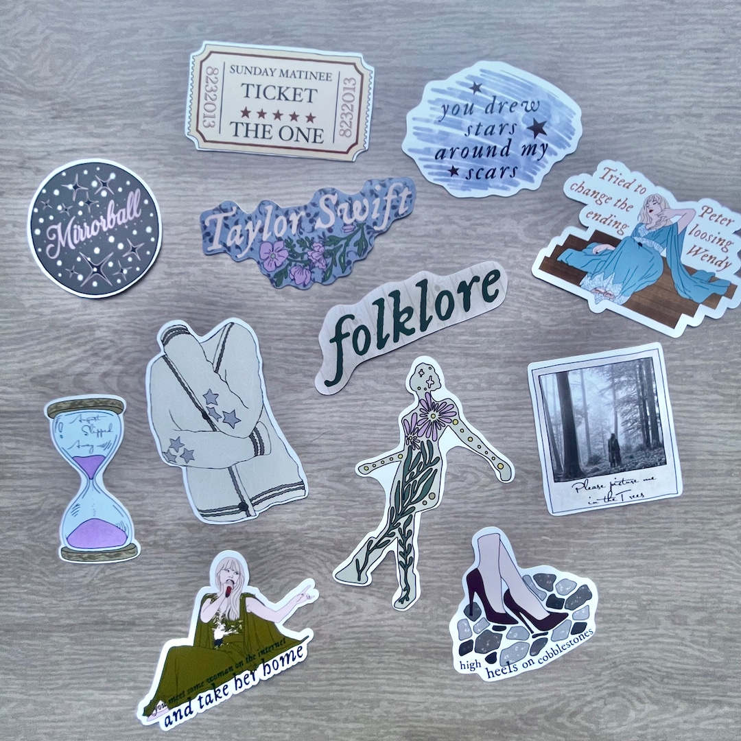 Folklore Sticker Pack #1 - Etsy