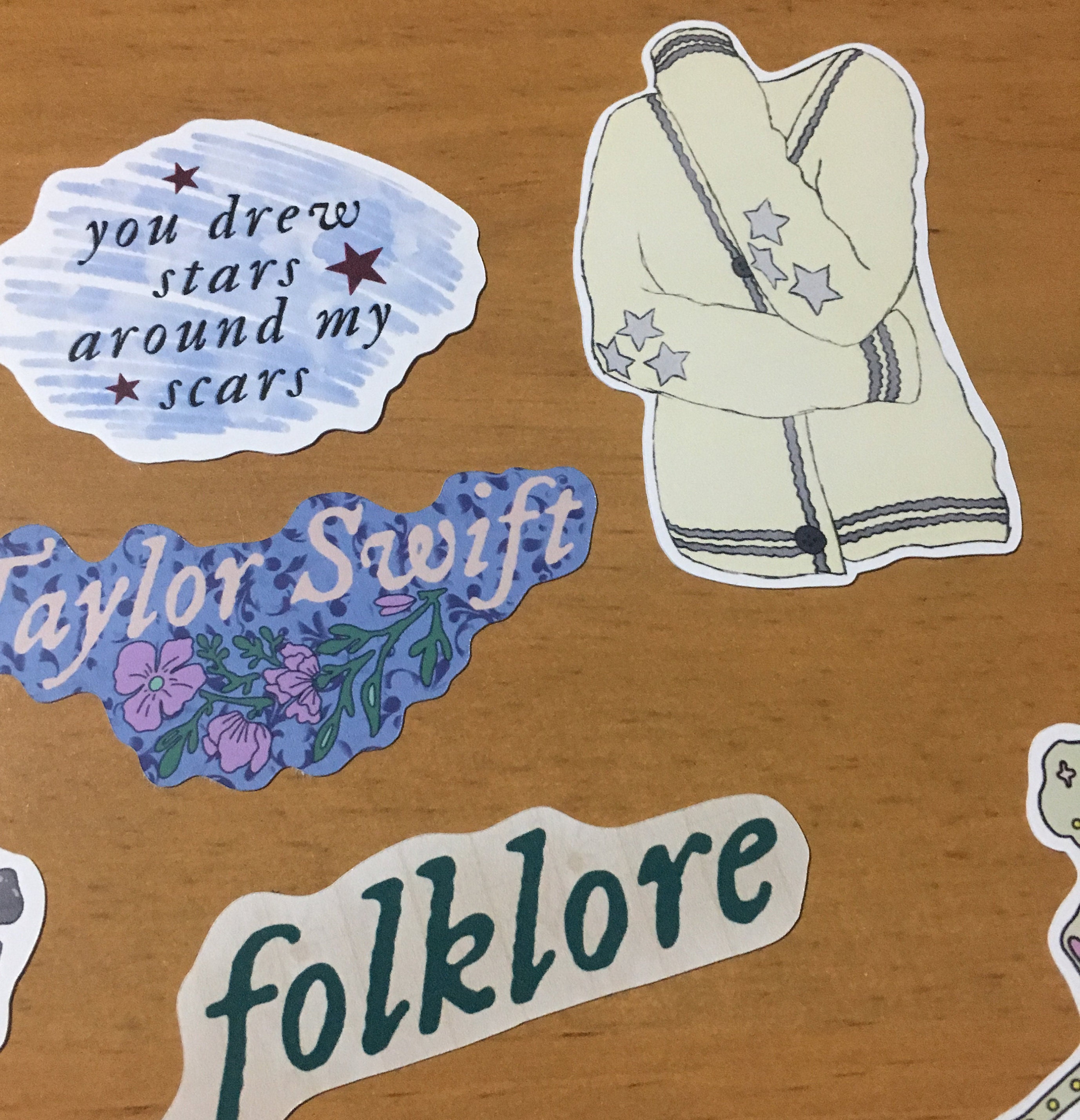 Folklore Sticker Pack 1 - Etsy