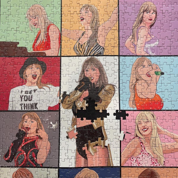 Taylor swift puzzle - Etsy