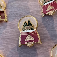 Let It Snow Soft Enamel Pin - Etsy