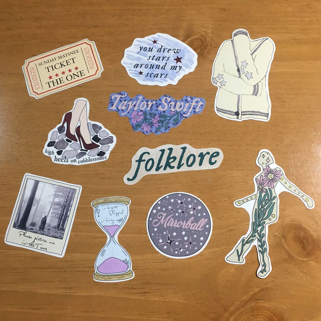 Folklore Sticker Pack 1 - Etsy