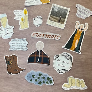 Evermore Sticker Pack - Etsy