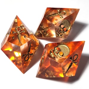 Single Customisable Hunger Vampire the Masquerade Dice Sharp Edged D10s ...