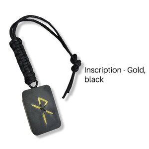 Customisable Safe Travels Car Mirror Bindrune Viking Norse Odin Pagan ...